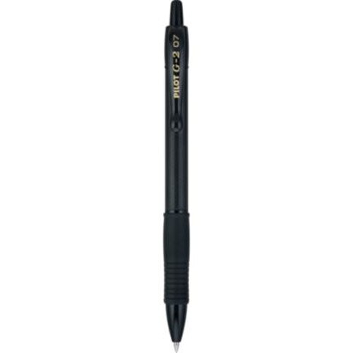 Pilot® G2 Edge Premium Gel Pen, Retractable, Fine 0.7 mm, Black Ink ...